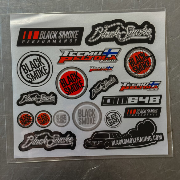 Sticker pack Chrome - Black Smoke Ltd